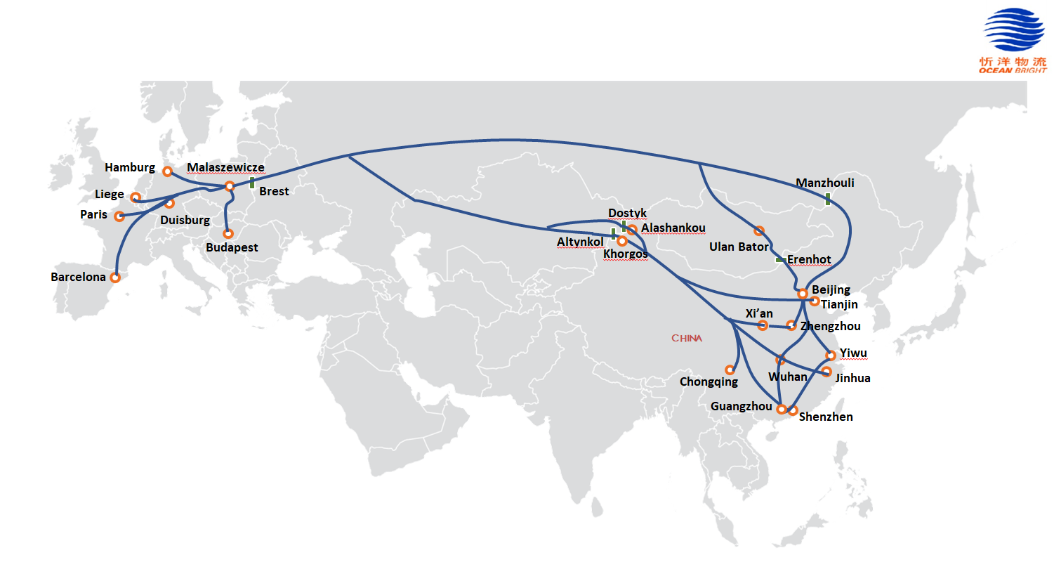 China-Europe Rail Transport: 2025 Routes, Challenges & Outlook